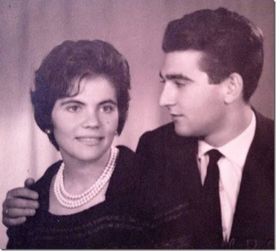 [ElPaso}> Personas y personajes. 1965. Javier Pages y su esposa – Padronel